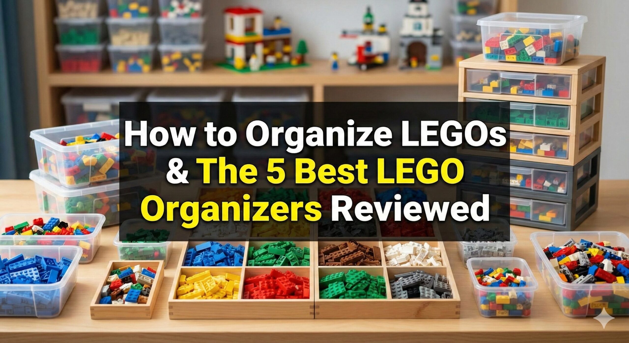 How to Organize LEGOs & The 5 Best Organizers